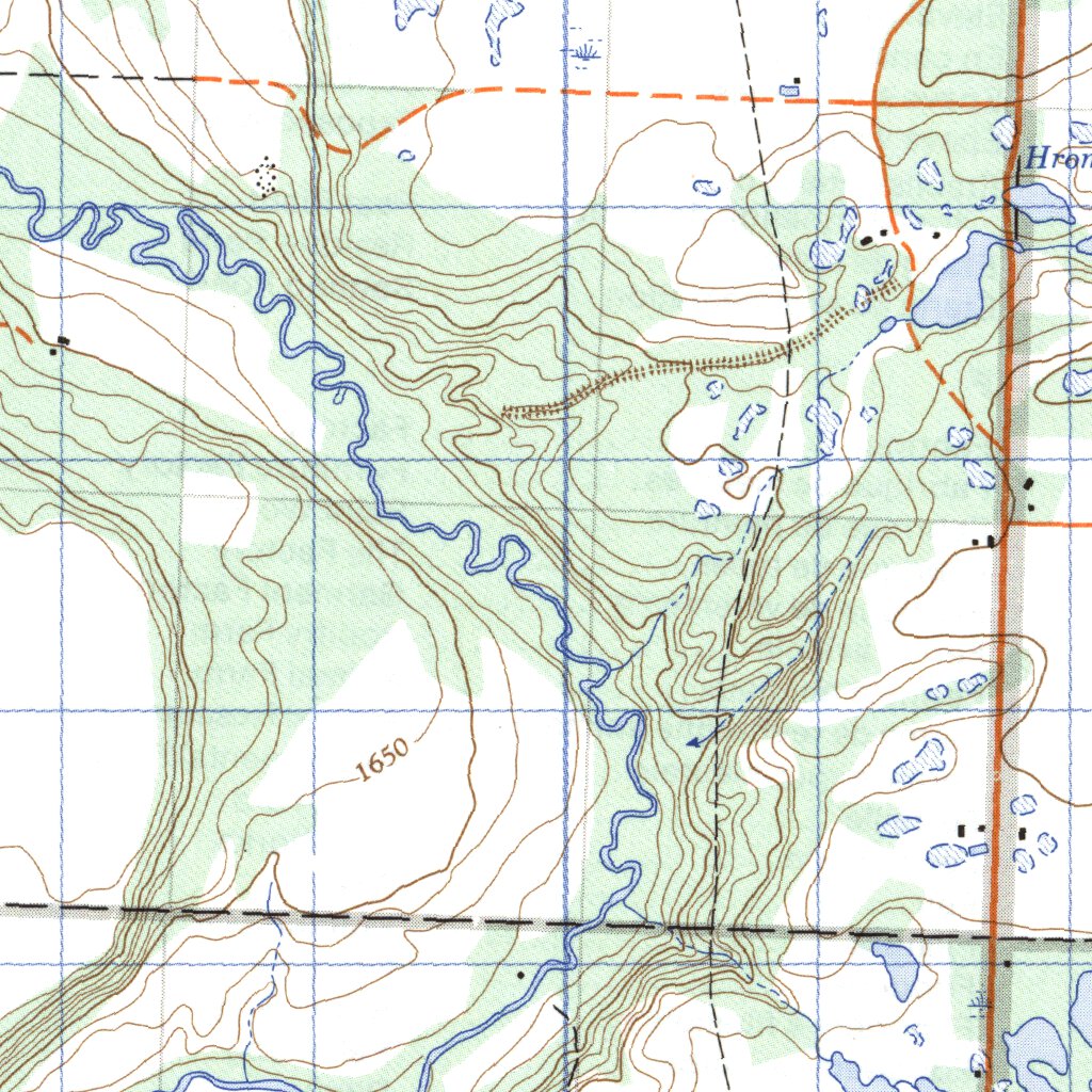 Roblin, MB (062N03 CanMatrix) Map by Natural Resources Canada | Avenza Maps