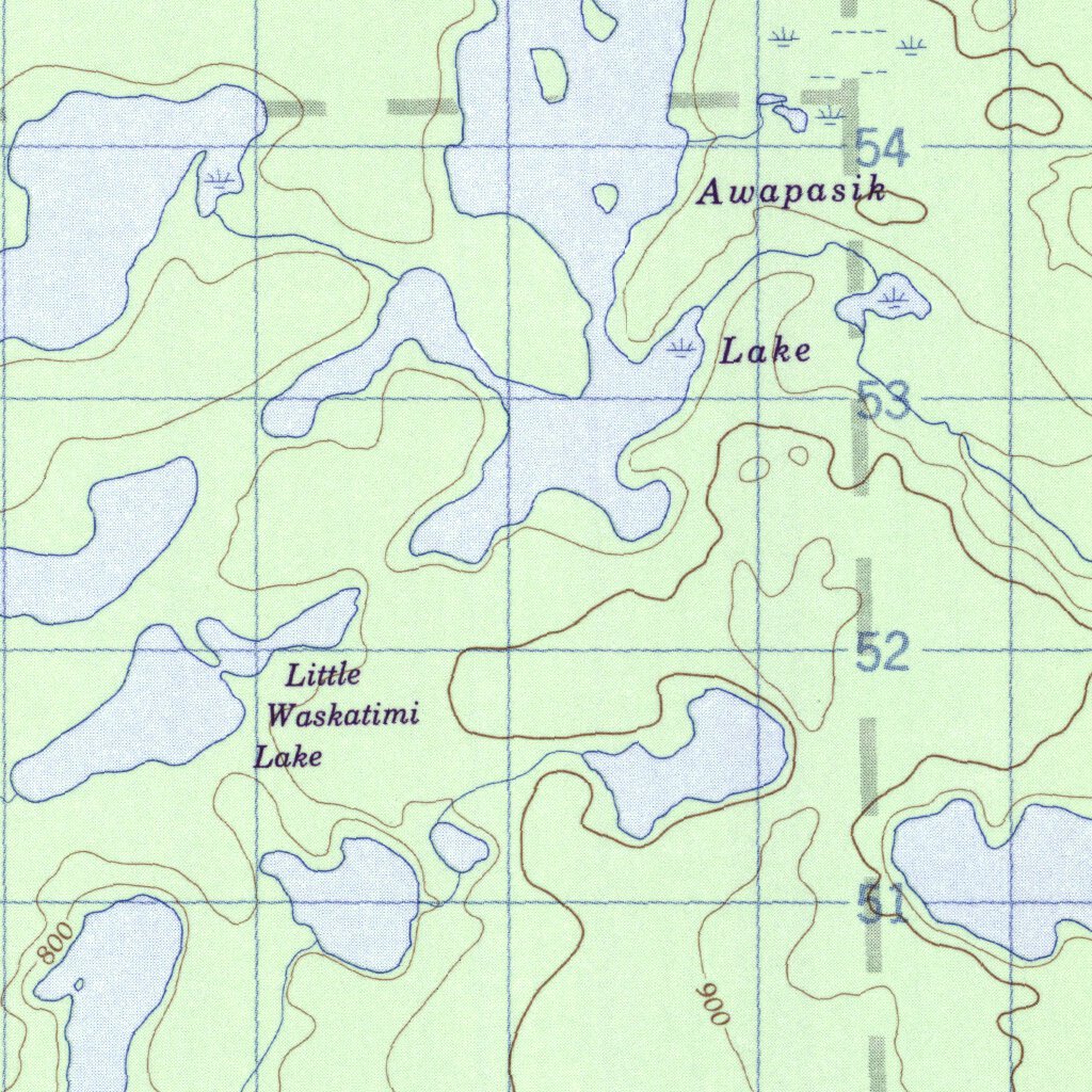 Meridian Lake, MB (064A06 CanMatrix) Map by Natural Resources Canada ...