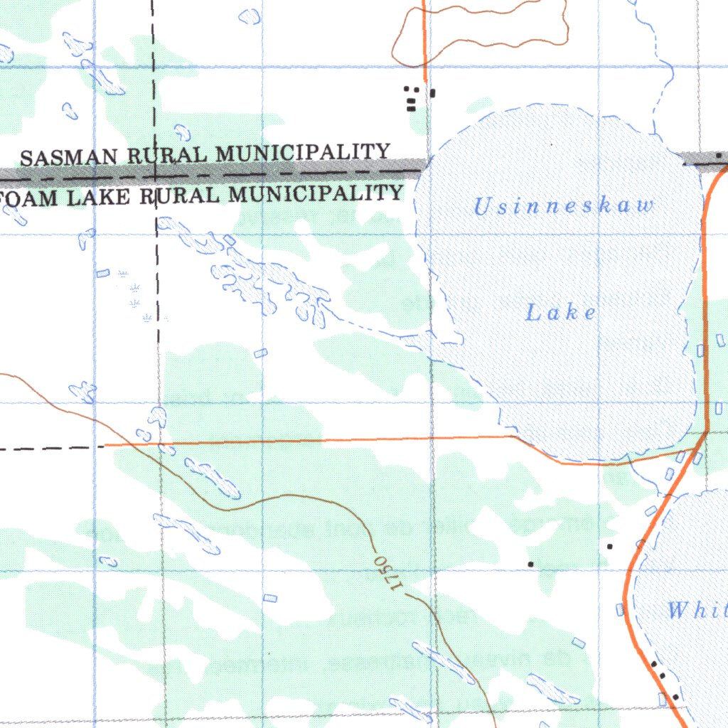 Margo, SK (062M14 CanMatrix) Map by Natural Resources Canada | Avenza Maps