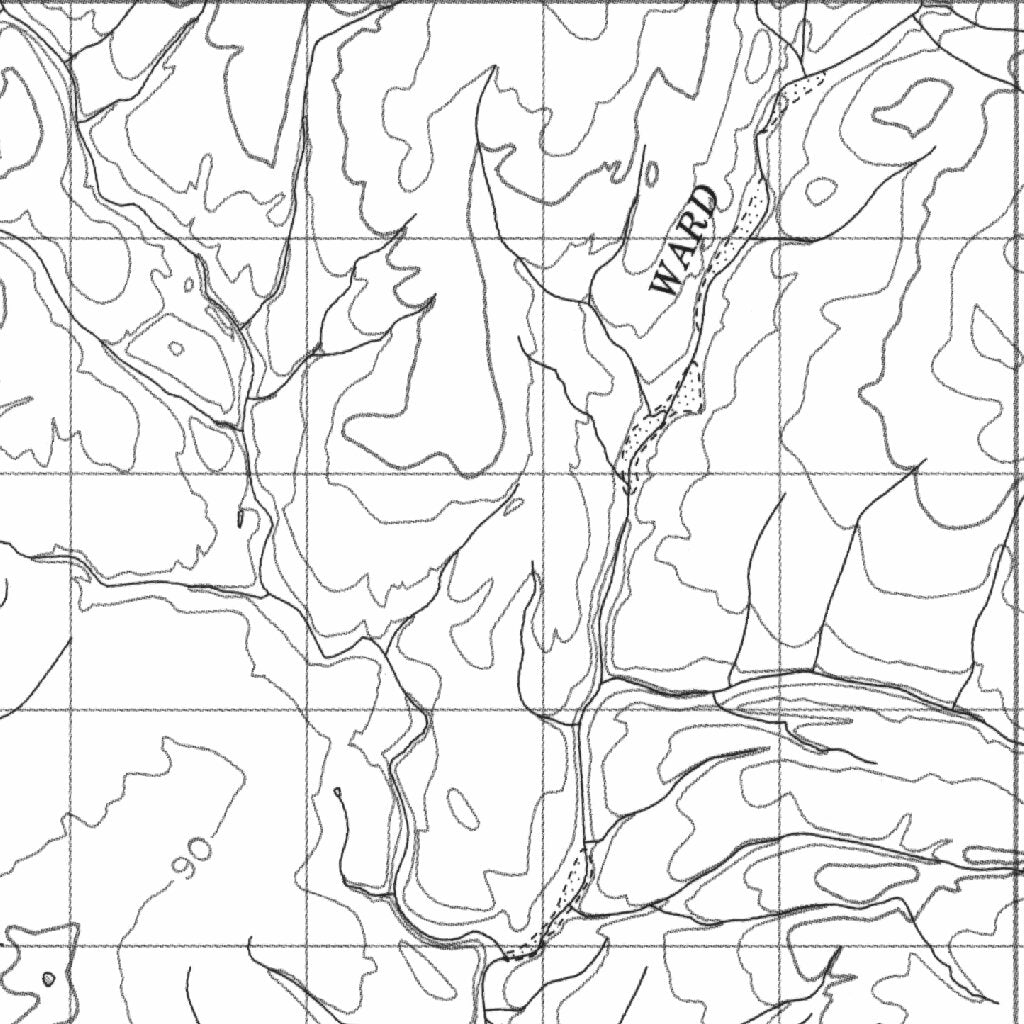 Ward River, NU (058G04 CanMatrix) Map by Natural Resources Canada ...
