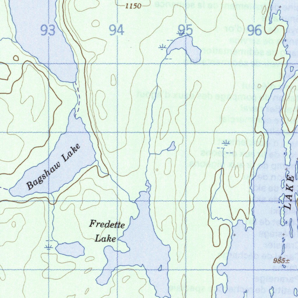 Sickle Lake, MB (064C10 CanMatrix) Map by Natural Resources Canada ...