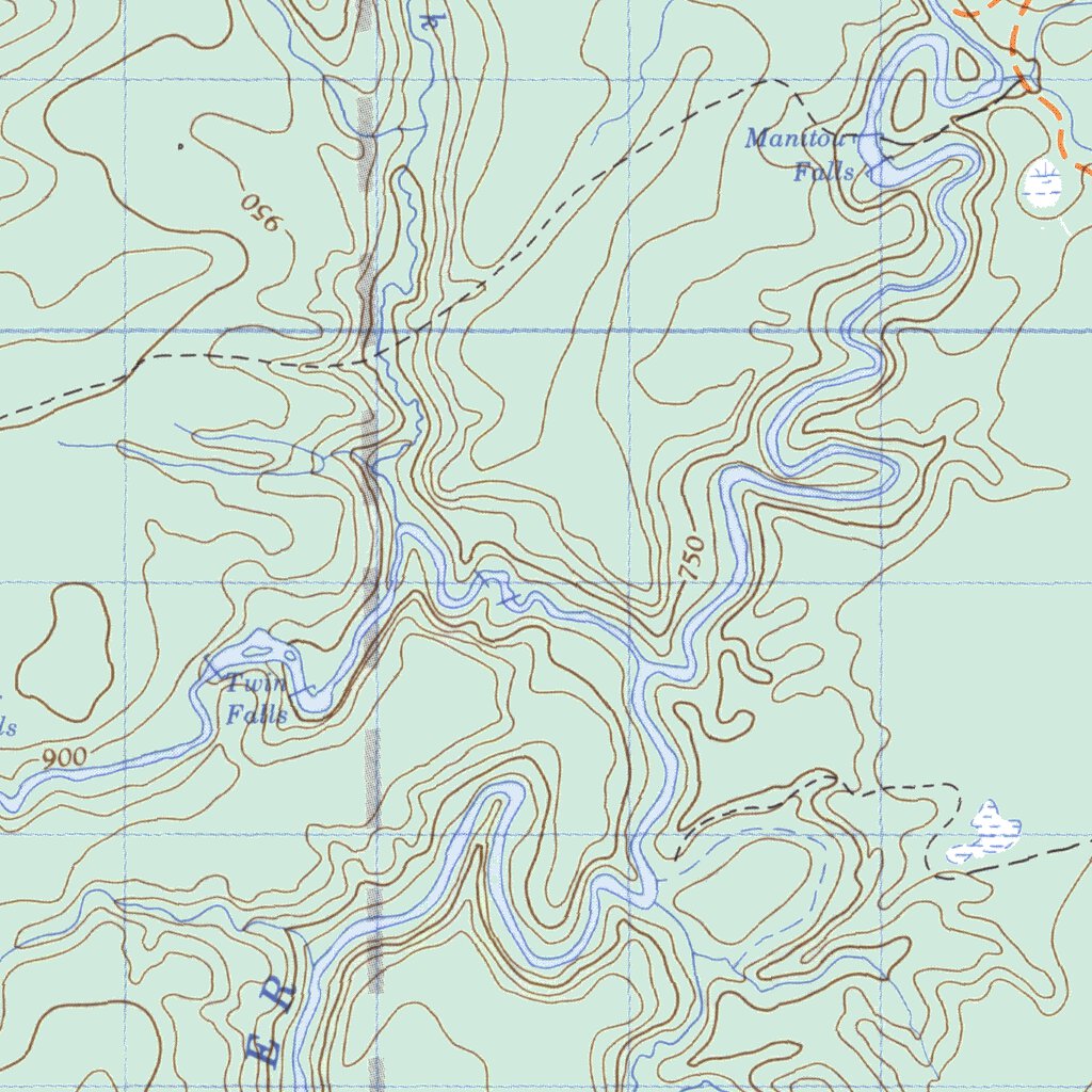 Vein Lake, ON (042E01 CanMatrix) Map by Natural Resources Canada ...