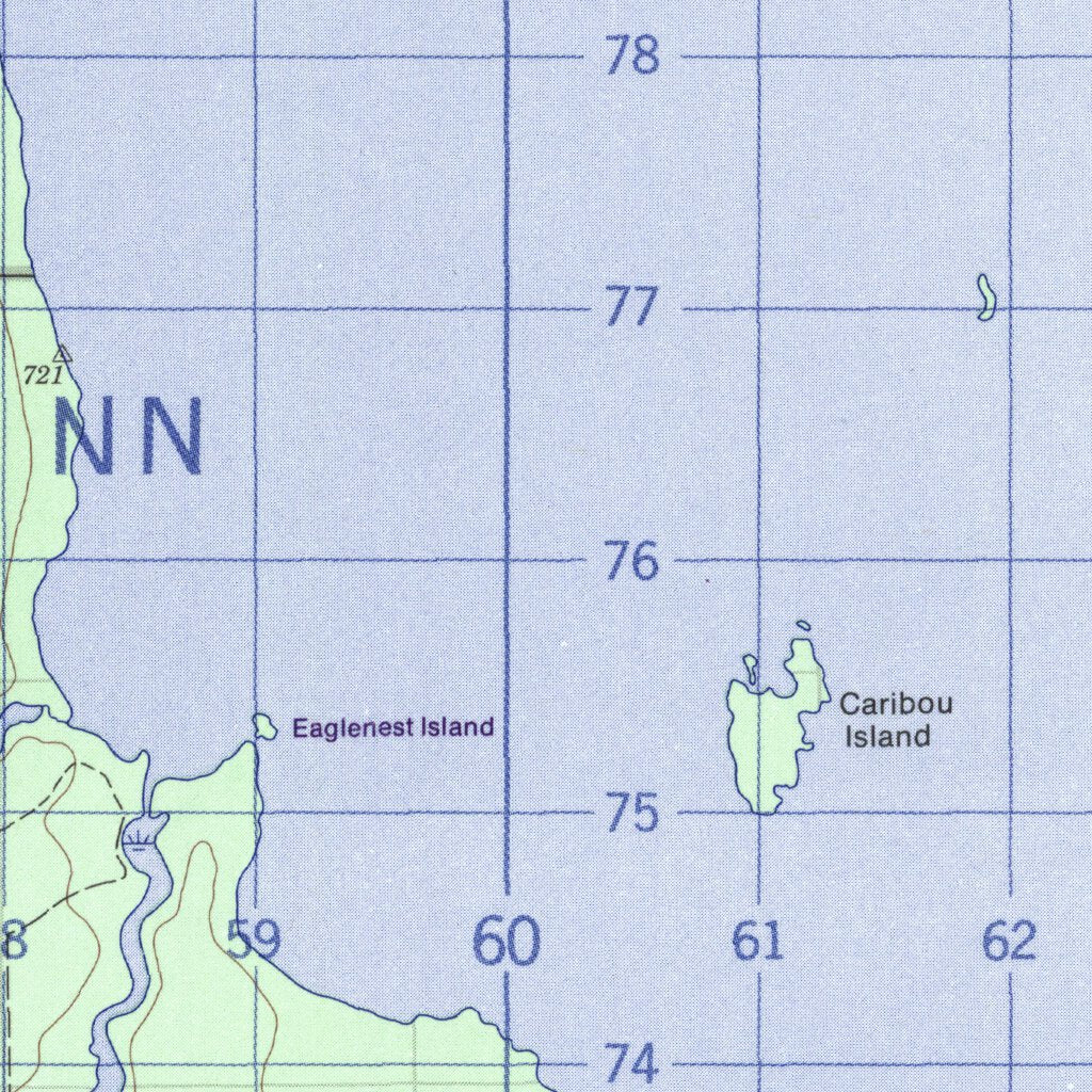 Clarks Point, MB (063B01 CanMatrix) Map by Natural Resources Canada ...