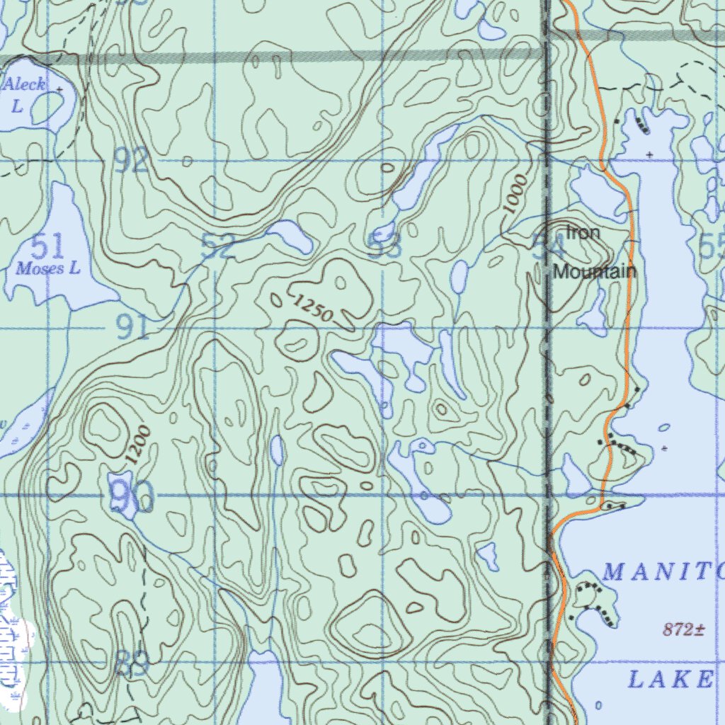 Lake Temagami, ON (041I16 CanMatrix) Map by Natural Resources Canada ...