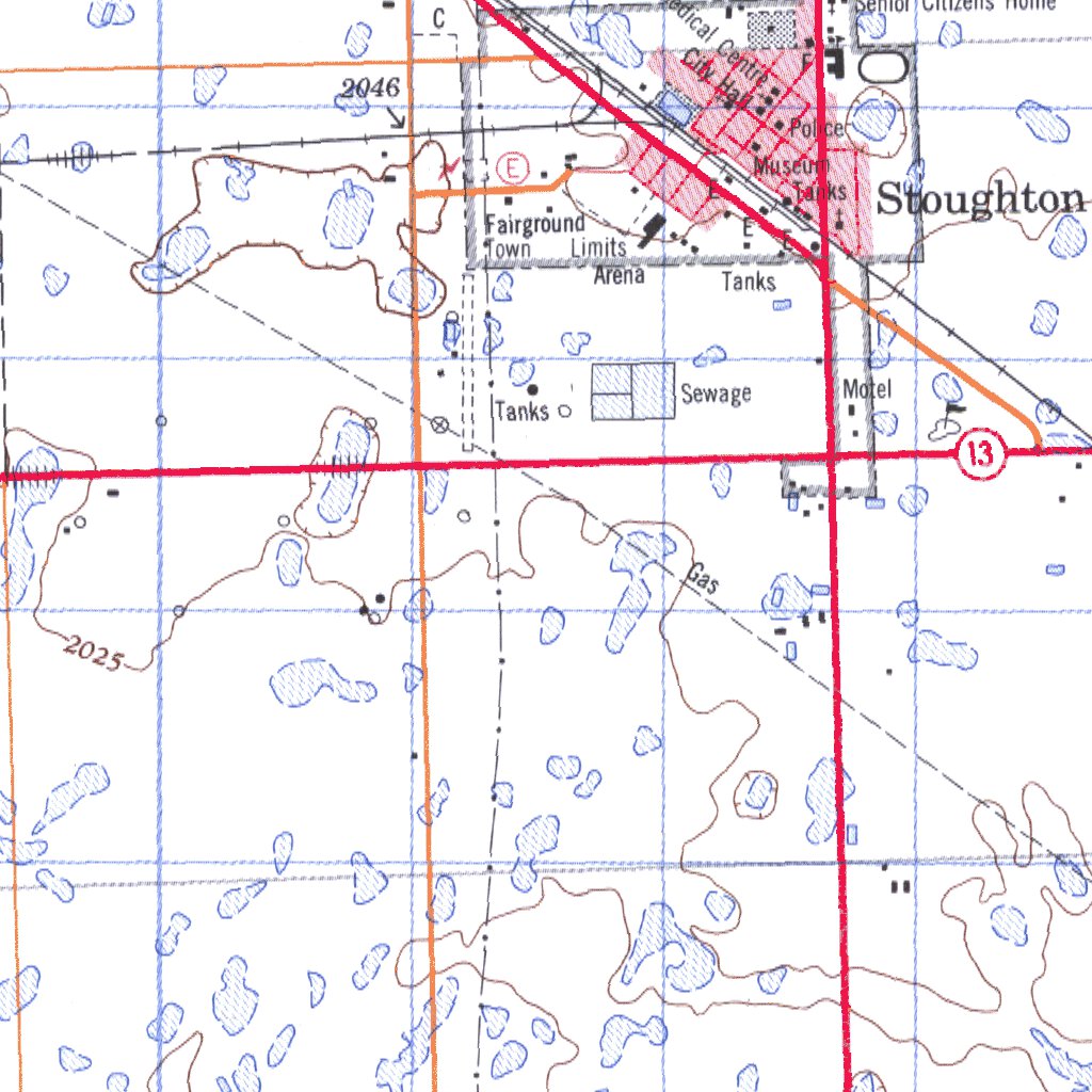 Stoughton, SK (062E11 CanMatrix) Map by Natural Resources Canada ...