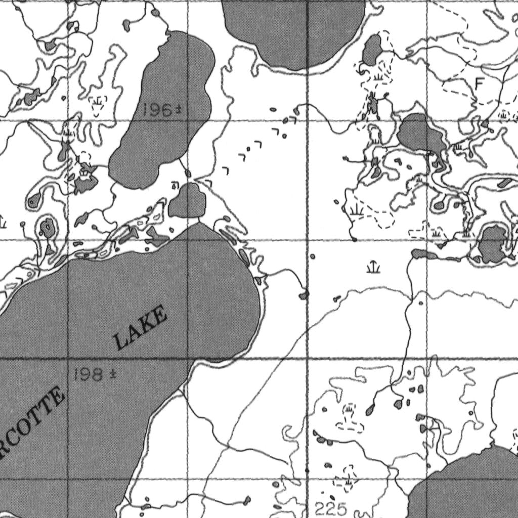 Turcotte Lake, MB (054E10 CanMatrix) Map by Natural Resources Canada ...