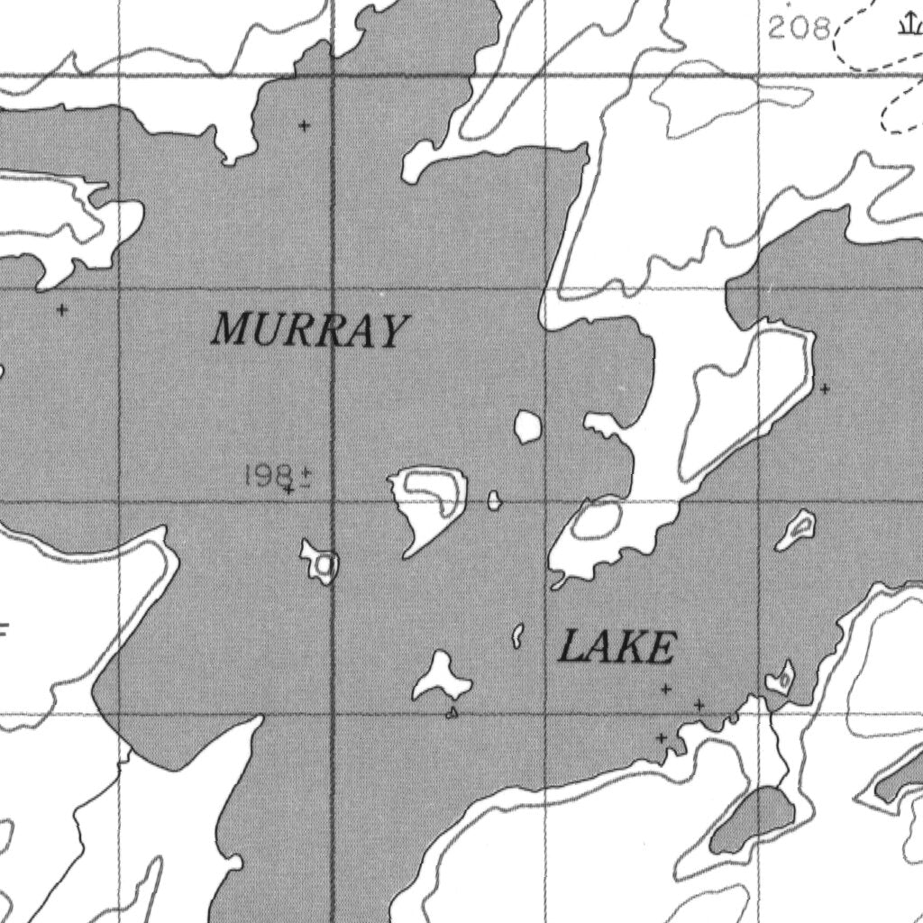 Murray Lake, MB (053L08 CanMatrix) Map by Natural Resources Canada ...