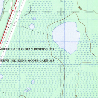William Lake, MB (063G14 CanMatrix) Map by Natural Resources Canada ...