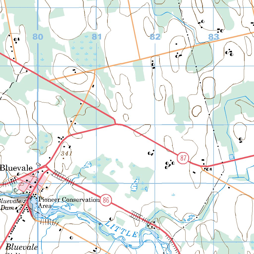 Wingham, ON (040P14 CanMatrix) Map by Natural Resources Canada | Avenza ...