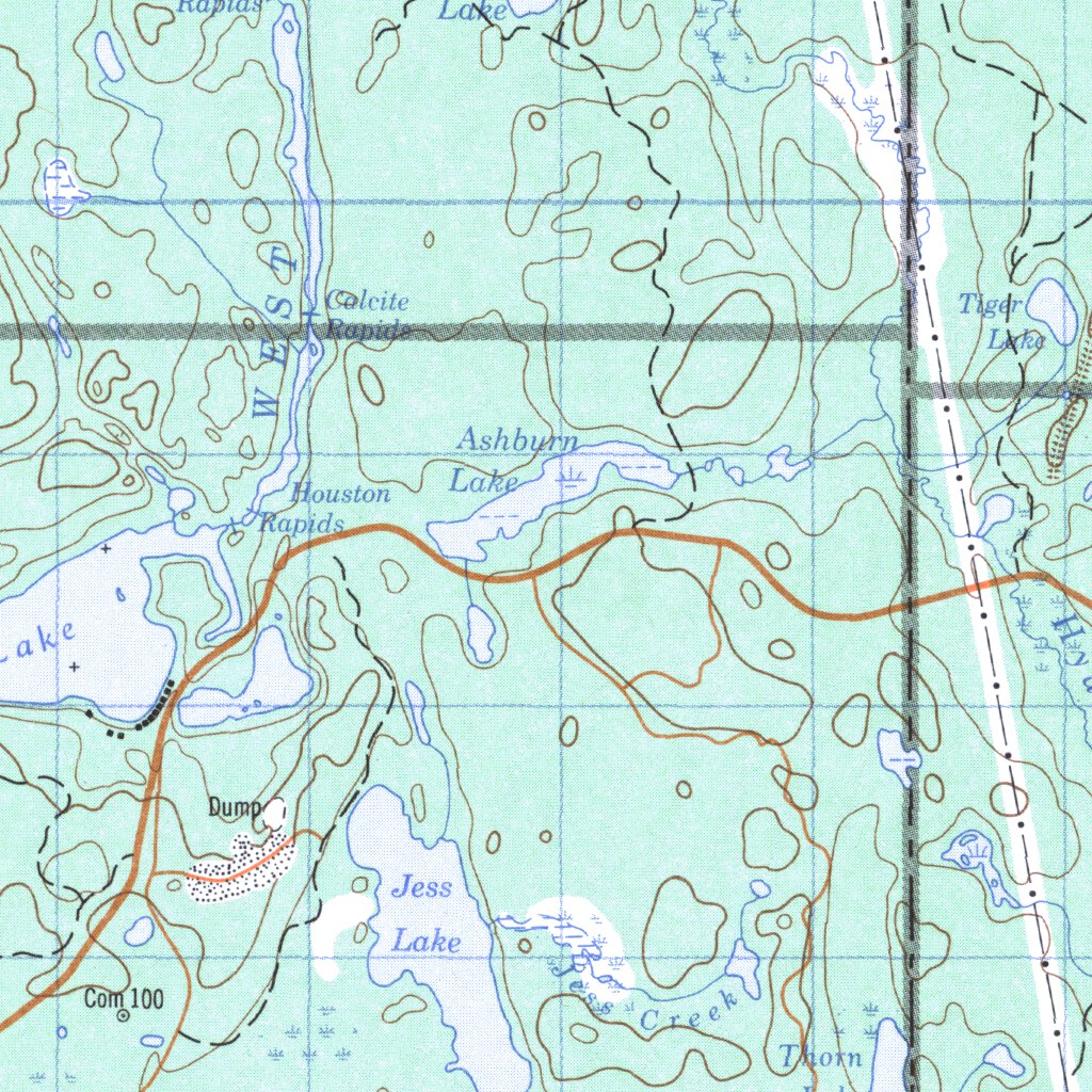 Shining Tree, ON (041P11 CanMatrix) Map by Natural Resources Canada ...