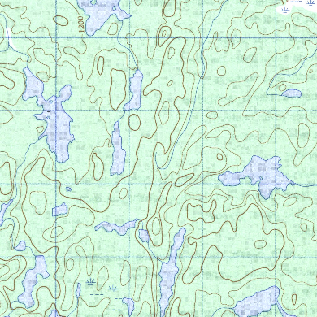 Manawan Lake, SK (063M06 CanMatrix) Map by Natural Resources Canada ...