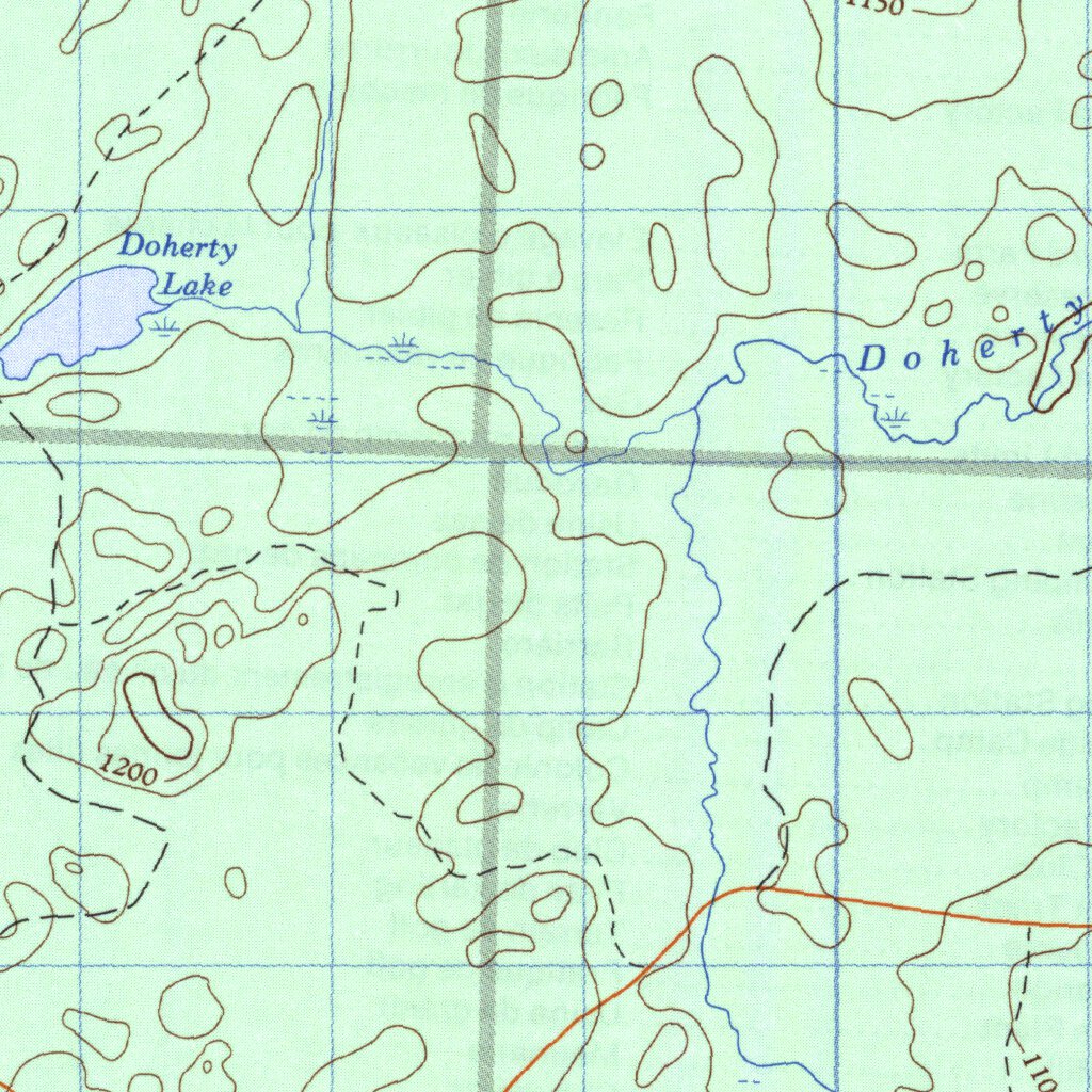 Roche Lake, ON (042G04 CanMatrix) Map by Natural Resources Canada ...