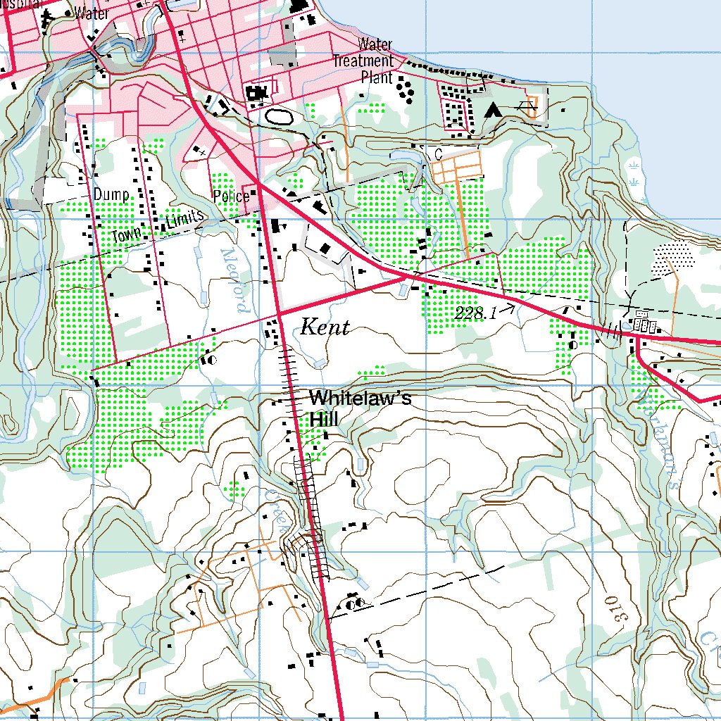 Owen Sound, ON (041A10 CanMatrix) Map by Natural Resources Canada ...