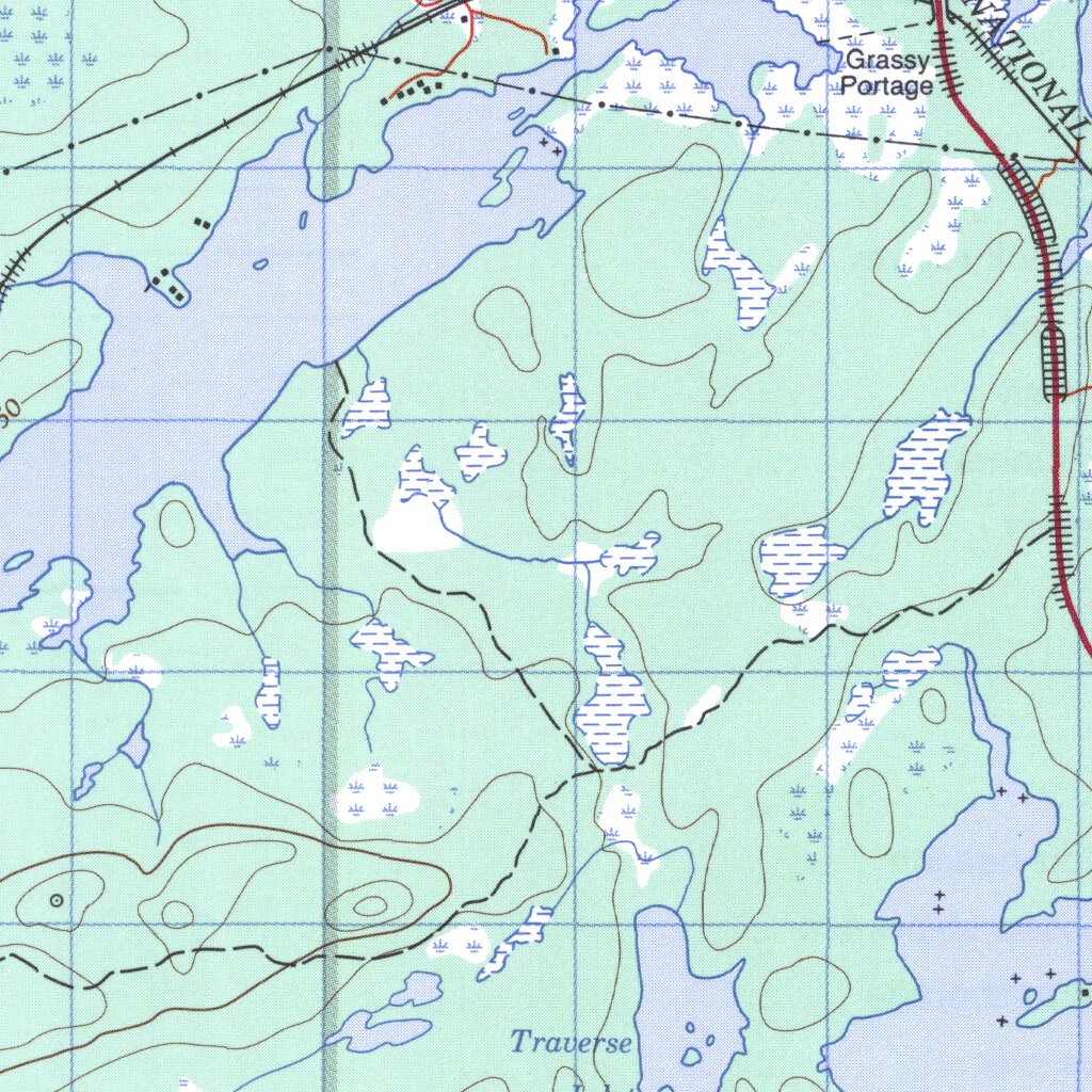 Fort Frances, ON (052C11 CanMatrix) Map by Natural Resources Canada ...