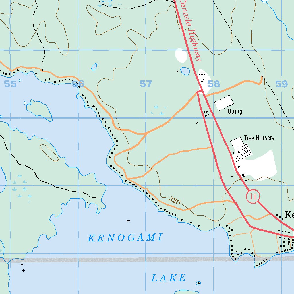 Kirkland Lake, ON (042A01 CanMatrix) Map by Natural Resources Canada ...