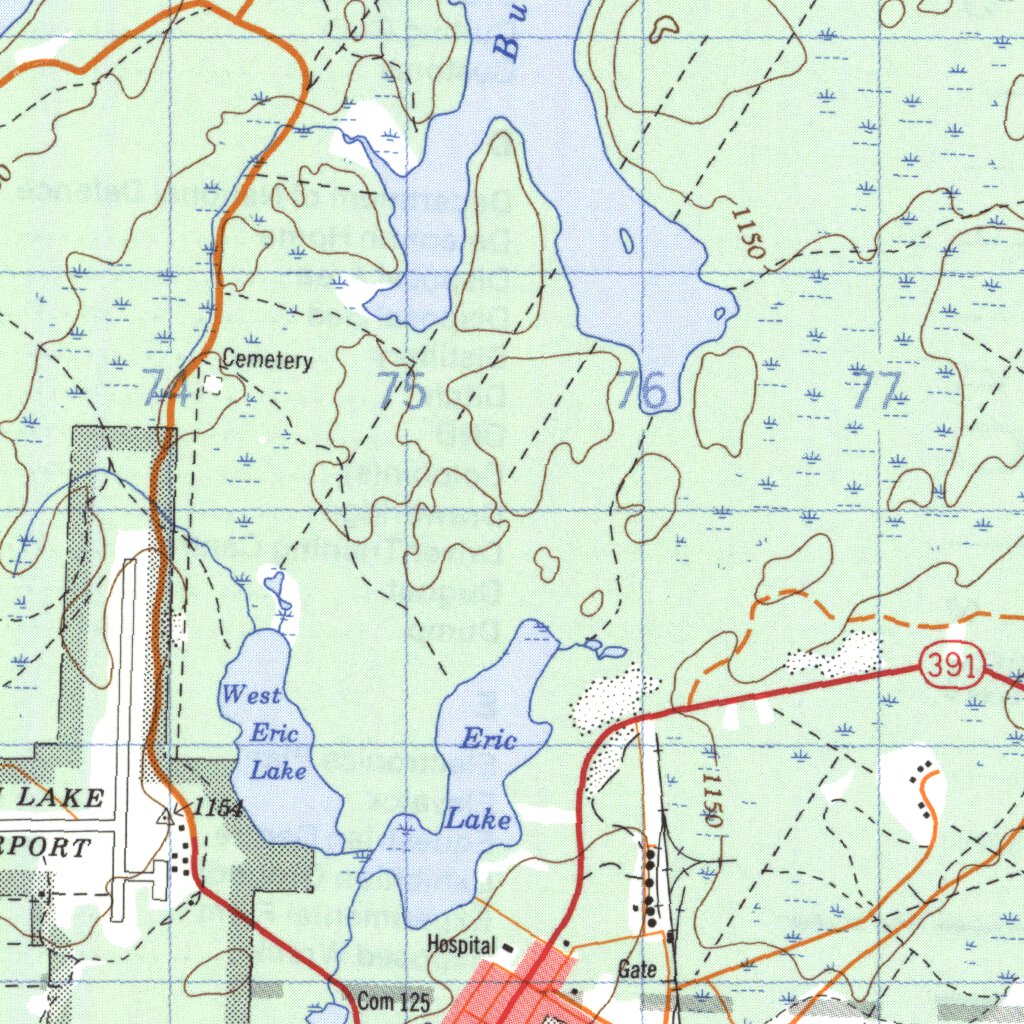 Lynn Lake, MB (064C14 CanMatrix) Map by Natural Resources Canada ...