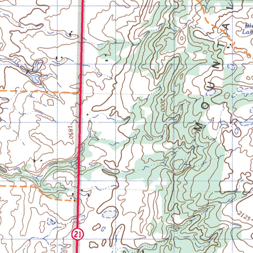 Waskada, MB (062F02 CanMatrix) Map by Natural Resources Canada | Avenza ...