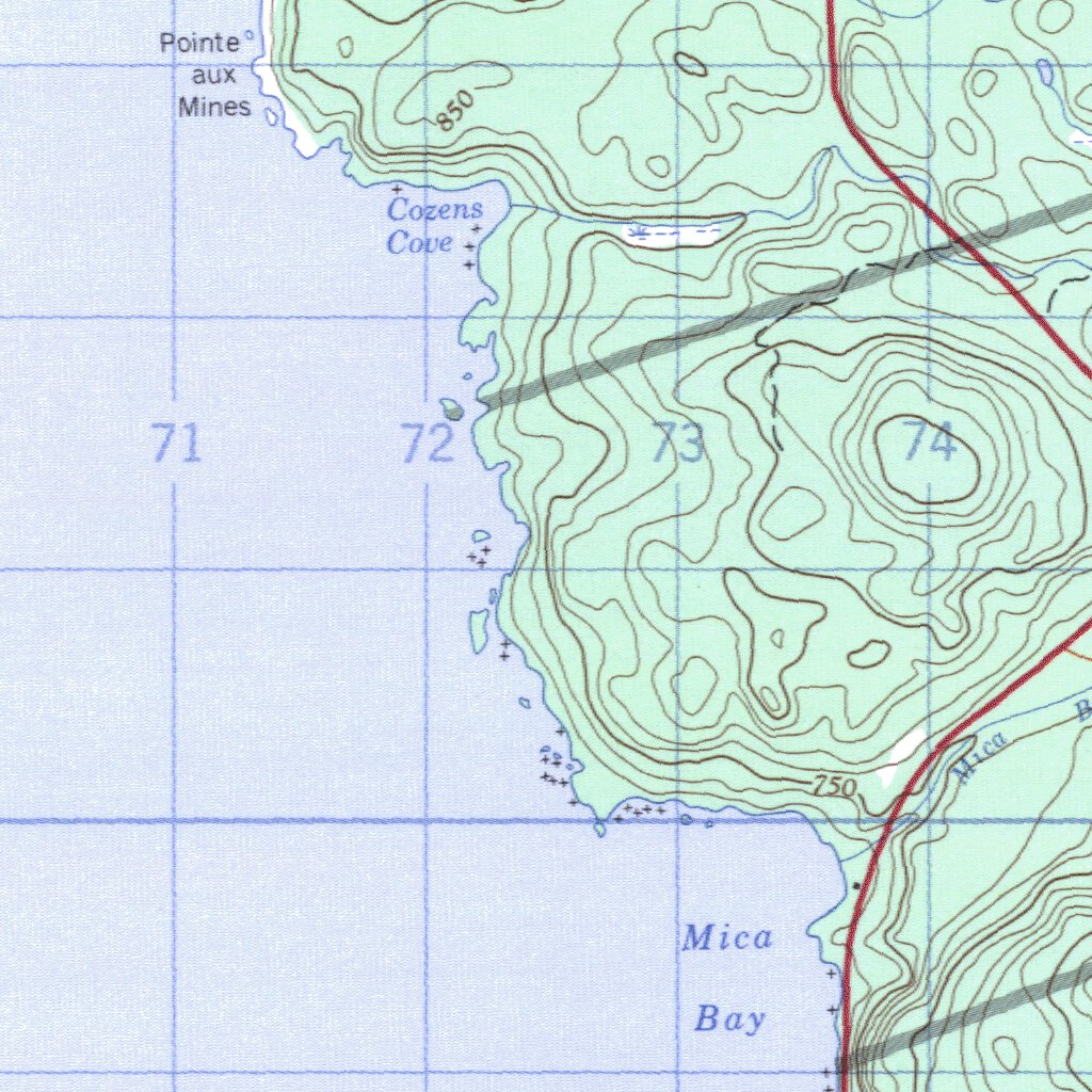 Mamainse Point, ON (041N02 CanMatrix) Map by Natural Resources Canada ...