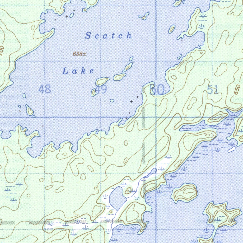 Duck Lake, MB (063J16 CanMatrix) Map by Natural Resources Canada ...