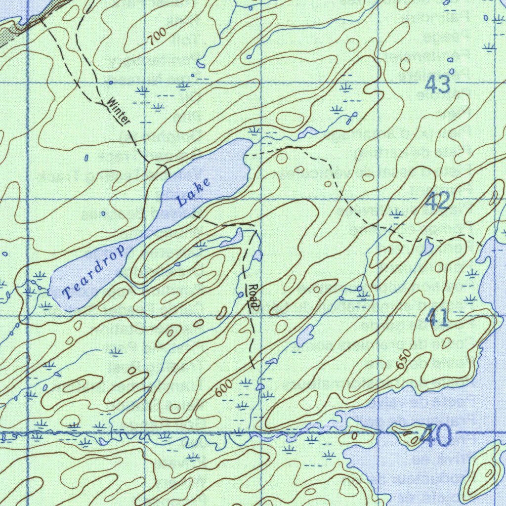 Thicket Portage, MB (063P05 CanMatrix) Map by Natural Resources Canada ...