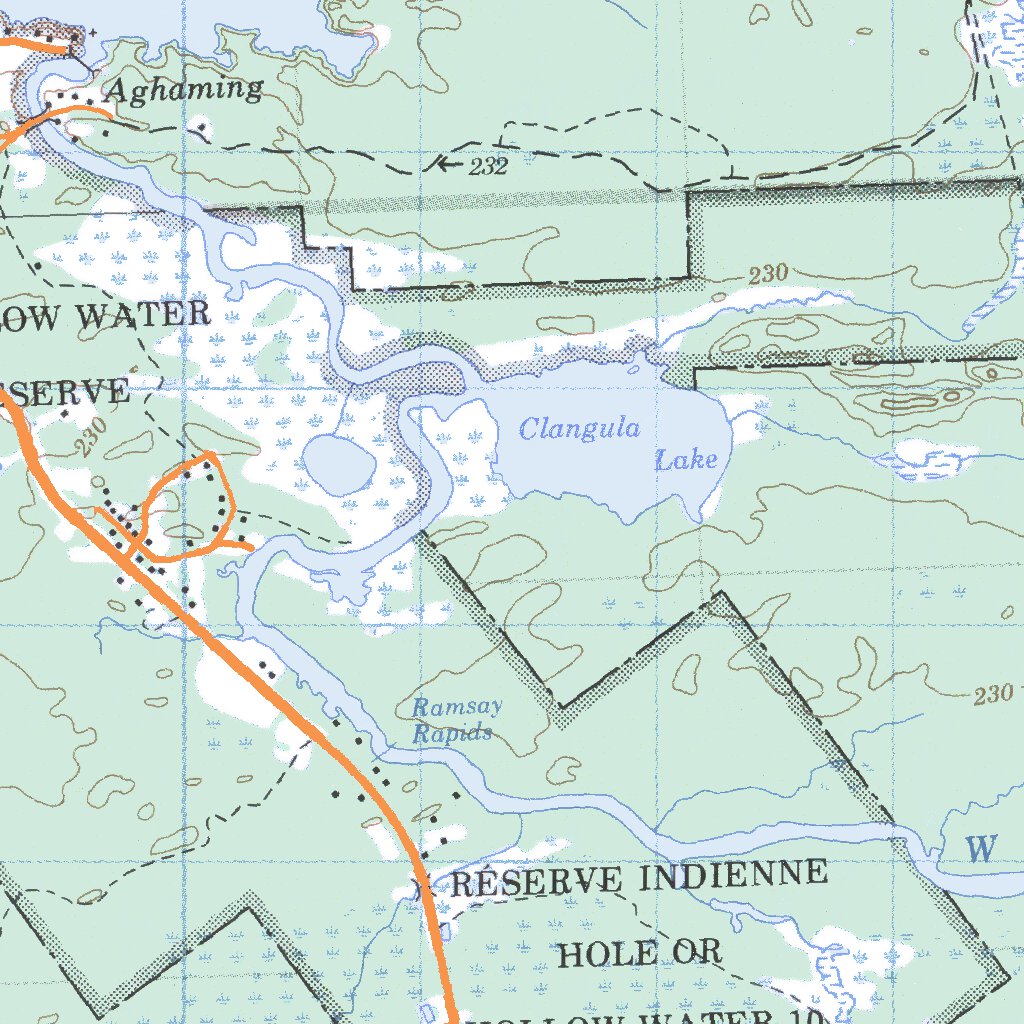 English Brook, MB (062P01 CanMatrix) Map by Natural Resources Canada ...