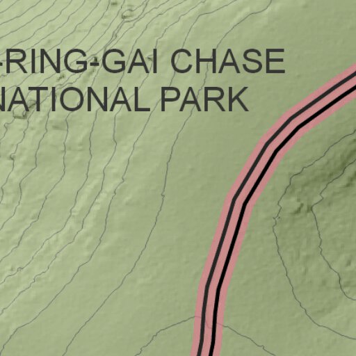 Grosvenor to Gibberagong Waterhole, North Wahroonga Map by Sydney ...