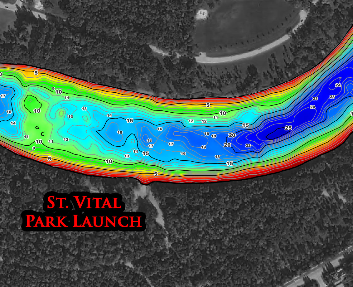 AEM Red River: South Winnipeg Map by Angler's Edge Mapping | Avenza Maps
