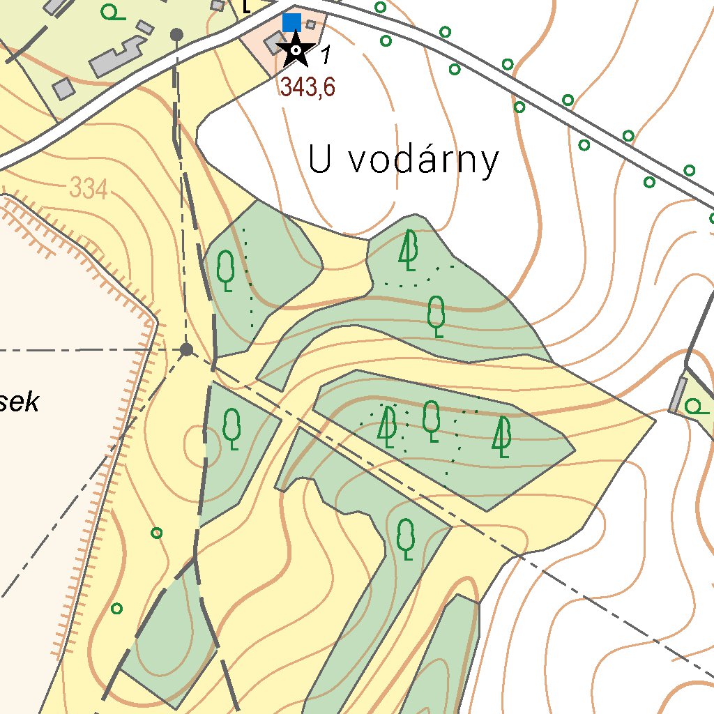 Liberec (0205-B-01) Map by Cesky urad zememericky a katastralni ...