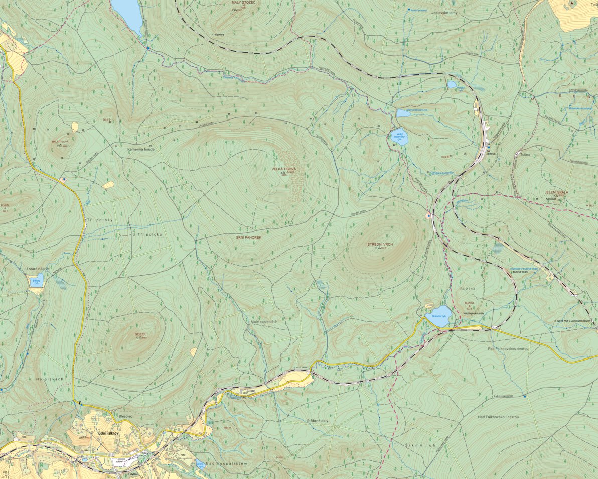 Nový Bor (0205-A-01) Map by Cesky urad zememericky a katastralni ...