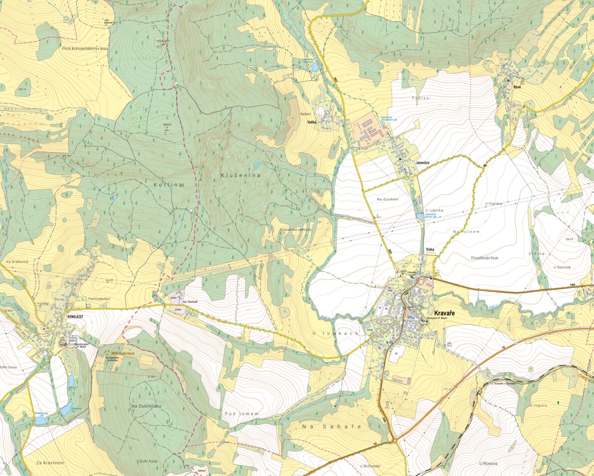 Úštěk (0204-D-03) Map by Cesky urad zememericky a katastralni | Avenza Maps