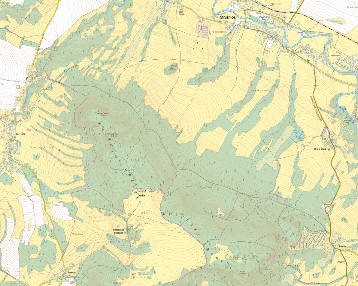 Děčín (0204-B-24) Map by Cesky urad zememericky a katastralni | Avenza Maps