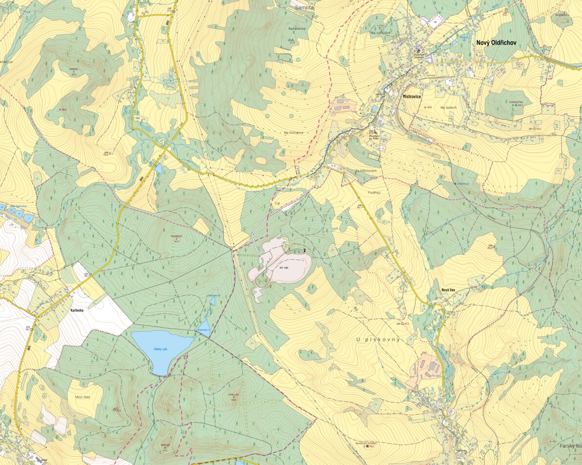 Děčín (0204-B-14) Map by Cesky urad zememericky a katastralni | Avenza Maps