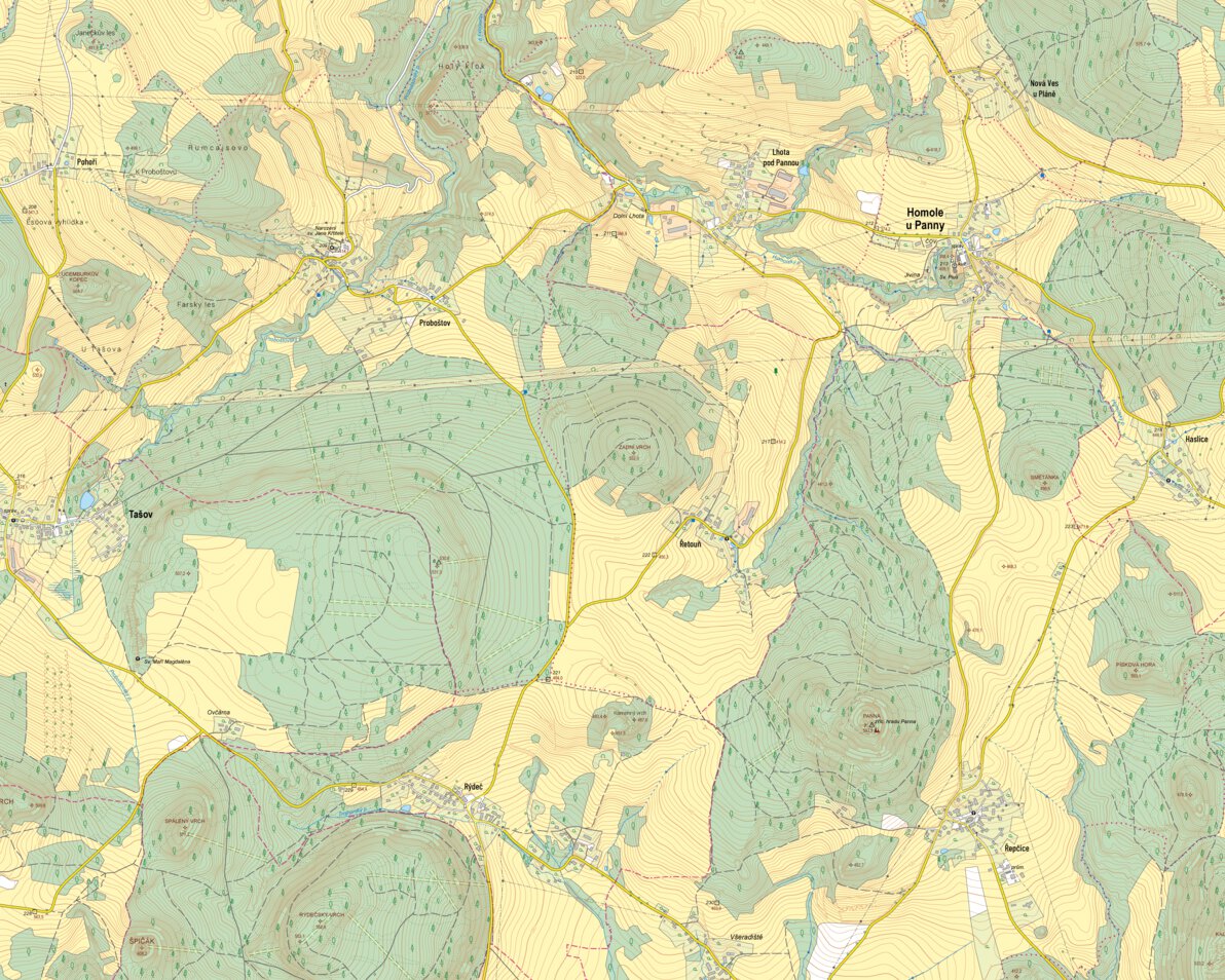 Litoměřice (0204-C-05) Map by Cesky urad zememericky a katastralni ...