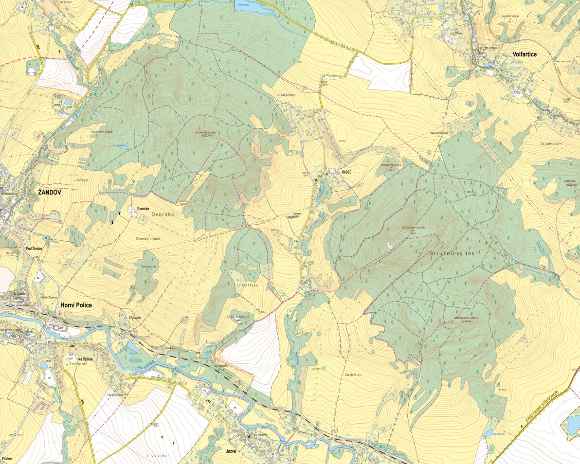 Děčín (0204-B-19) Map by Cesky urad zememericky a katastralni | Avenza Maps