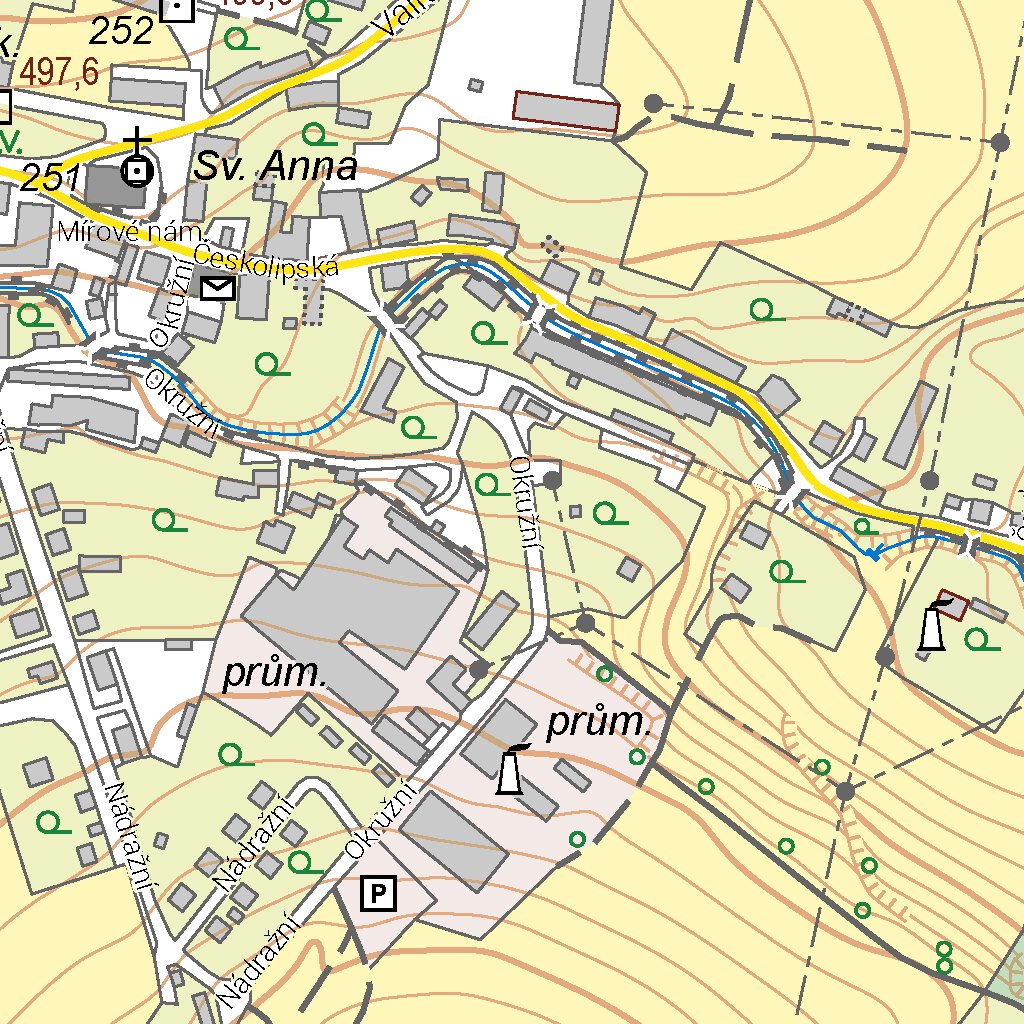 Děčín (0204-B-22) Map by Cesky urad zememericky a katastralni | Avenza Maps