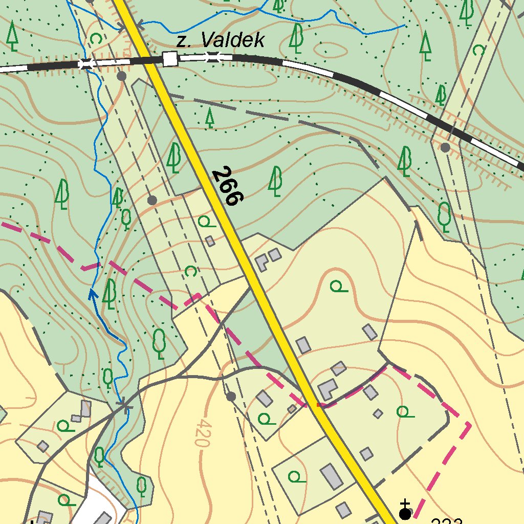 Varnsdorf (0105-C-06) Map by Cesky urad zememericky a katastralni ...