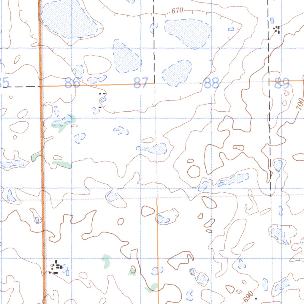 Macklin, SK (073C05 CanMatrix) Map by Natural Resources Canada | Avenza ...