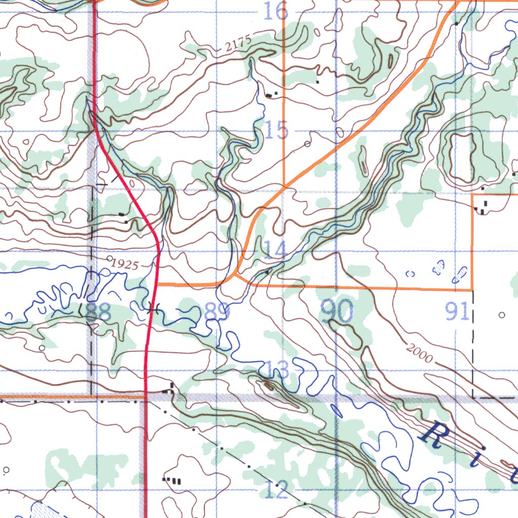 Mannville, AB (073E06 CanMatrix) Map by Natural Resources Canada ...