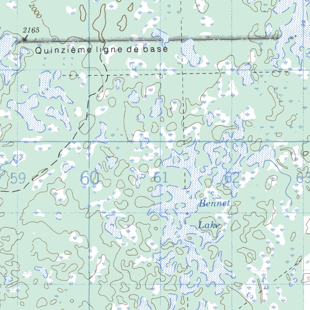Frog Lake, AB (073E16 CanMatrix) Map by Natural Resources Canada ...