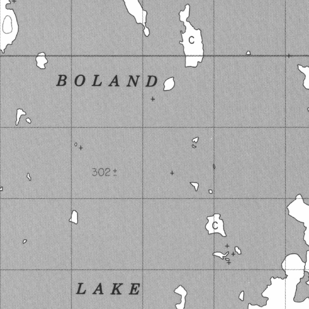 Boland Lake, NU (065G12 CanMatrix) Map by Natural Resources Canada ...