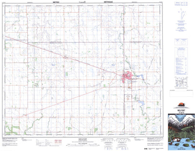 Melfort, SK (073A15 CanMatrix) Map by Natural Resources Canada | Avenza ...