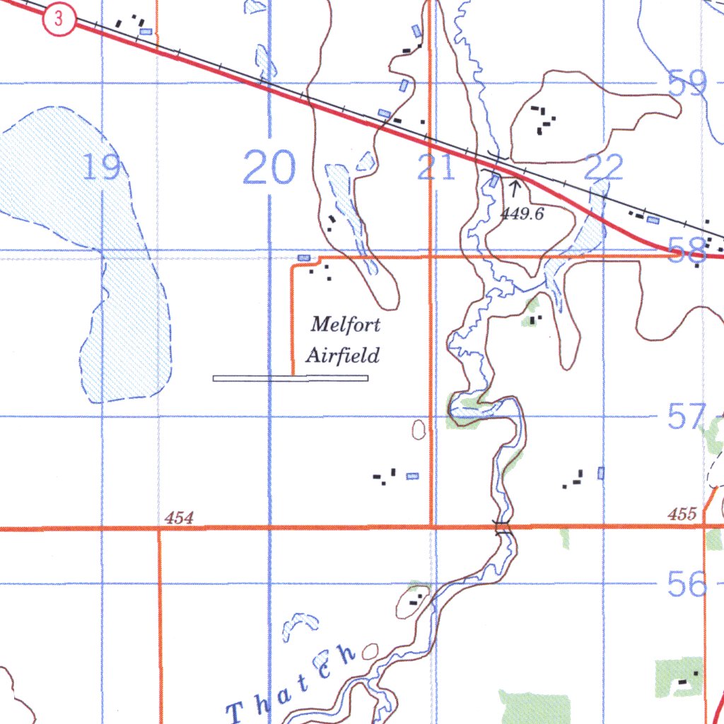 Melfort, SK (073A15 CanMatrix) Map by Natural Resources Canada | Avenza ...