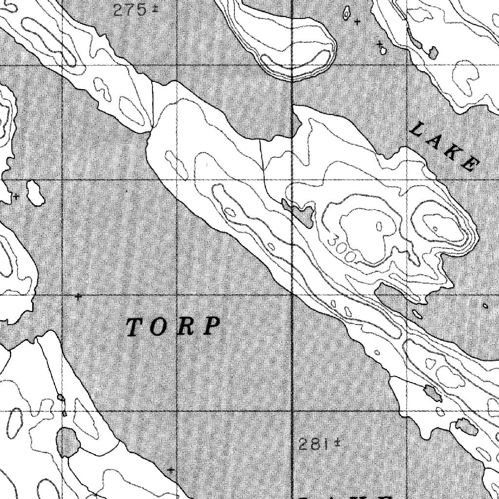 Torp Lake, NU (076N05 CanMatrix) Map by Natural Resources Canada ...