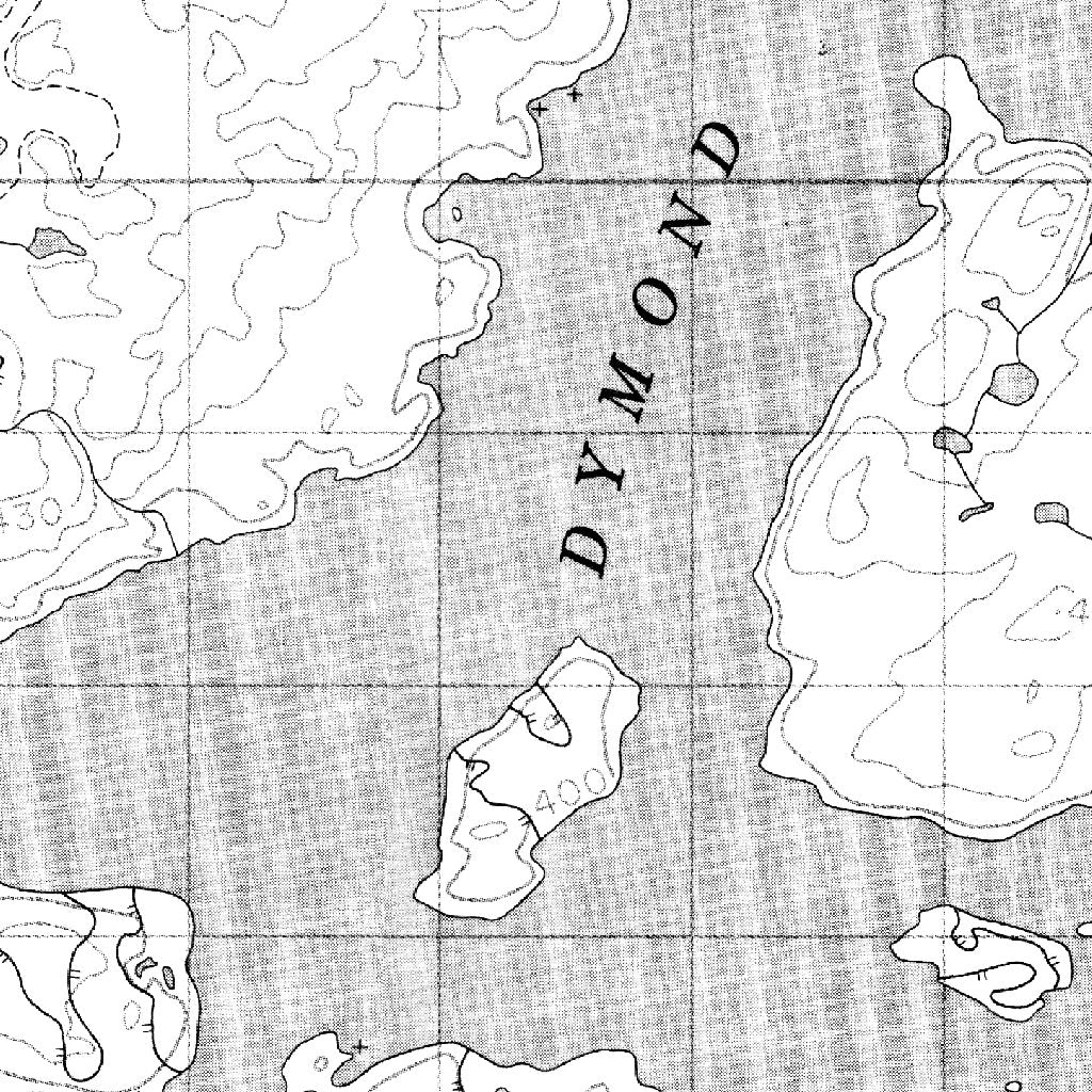 Dymond Lake, NT (075G08 CanMatrix) Map by Natural Resources Canada ...