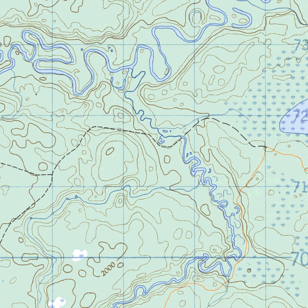 Conklin, AB (073M11 CanMatrix) Map by Natural Resources Canada | Avenza ...