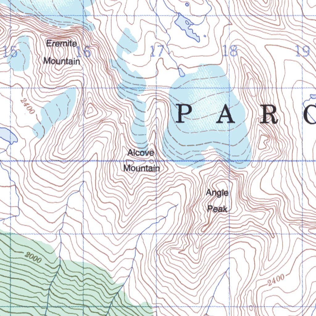 Amethyst Lakes, AB (083D09 CanMatrix) Map by Natural Resources Canada ...