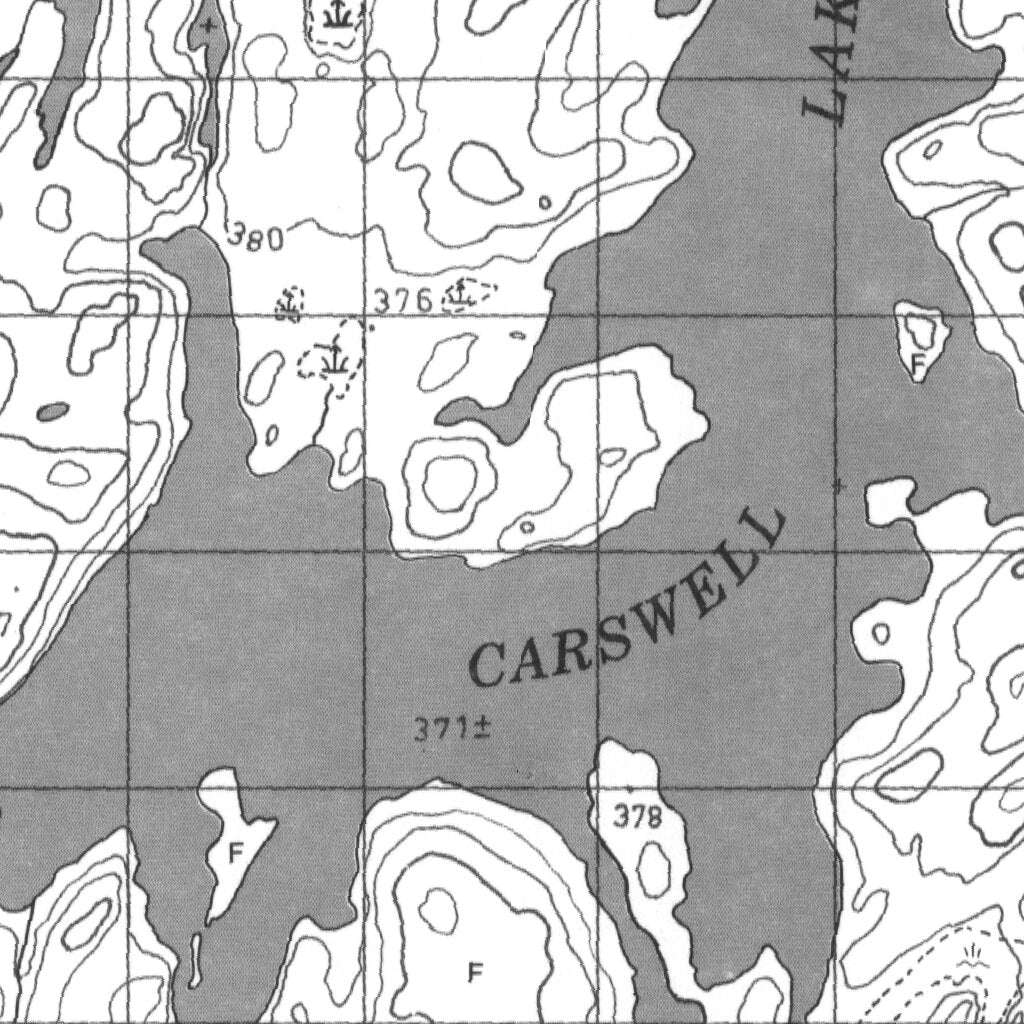 Carswell Lake, MB (064F04 CanMatrix) Map by Natural Resources Canada ...