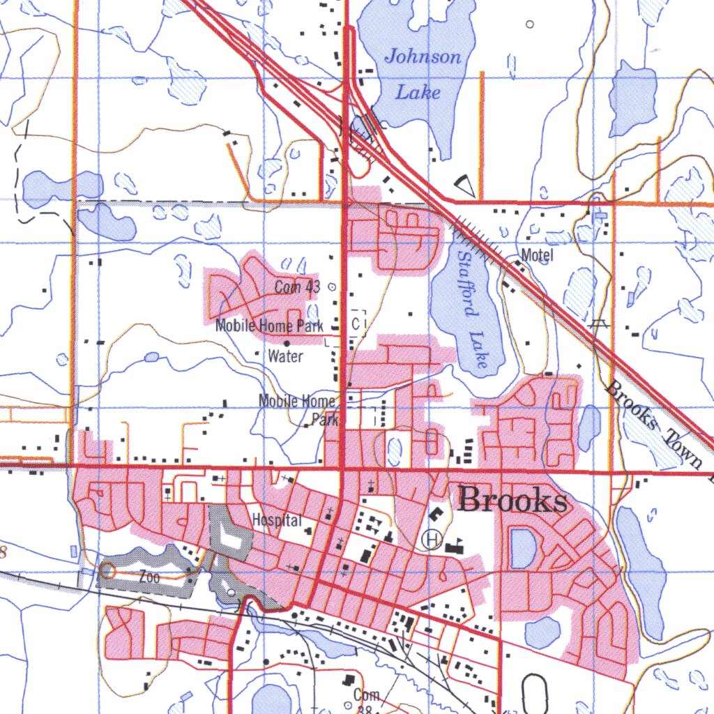 Brooks, AB (072L12 CanMatrix) Map by Natural Resources Canada | Avenza Maps