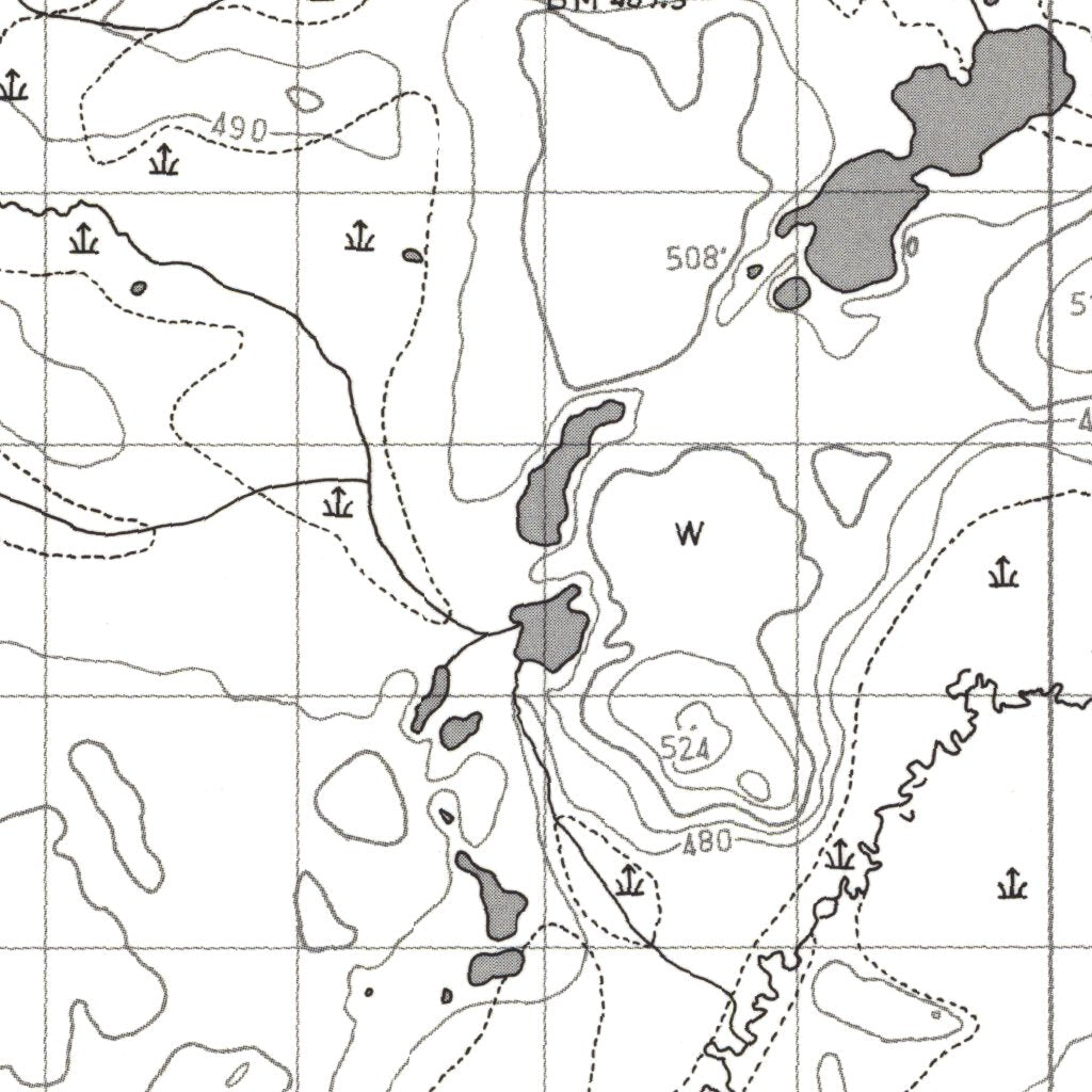 Esker Lake, SK (074G03 CanMatrix) Map by Natural Resources Canada ...