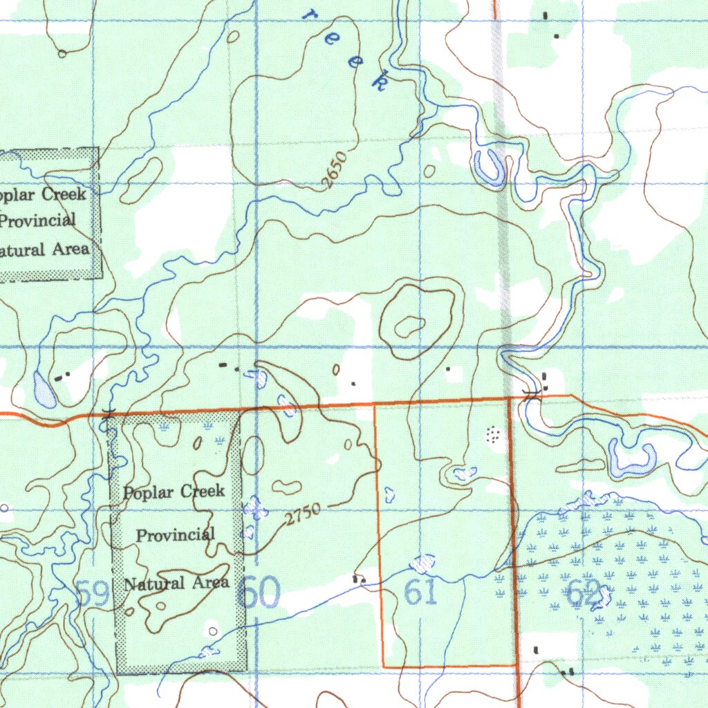 Drayton Valley, AB (083G02 CanMatrix) Map by Natural Resources Canada ...